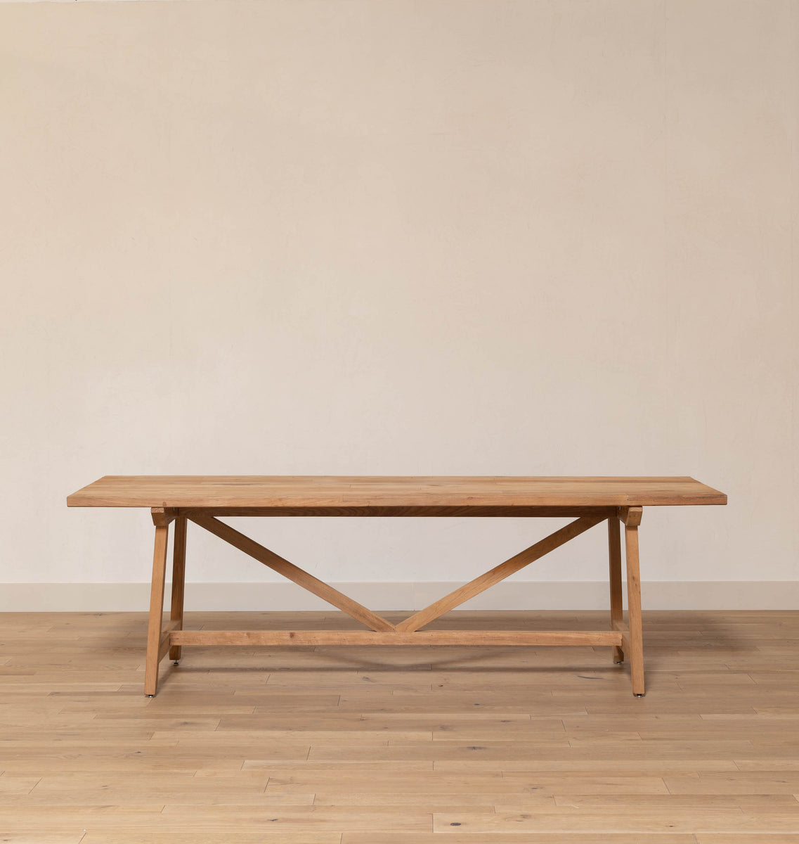 Wheaton farmhouse trestle dining table store