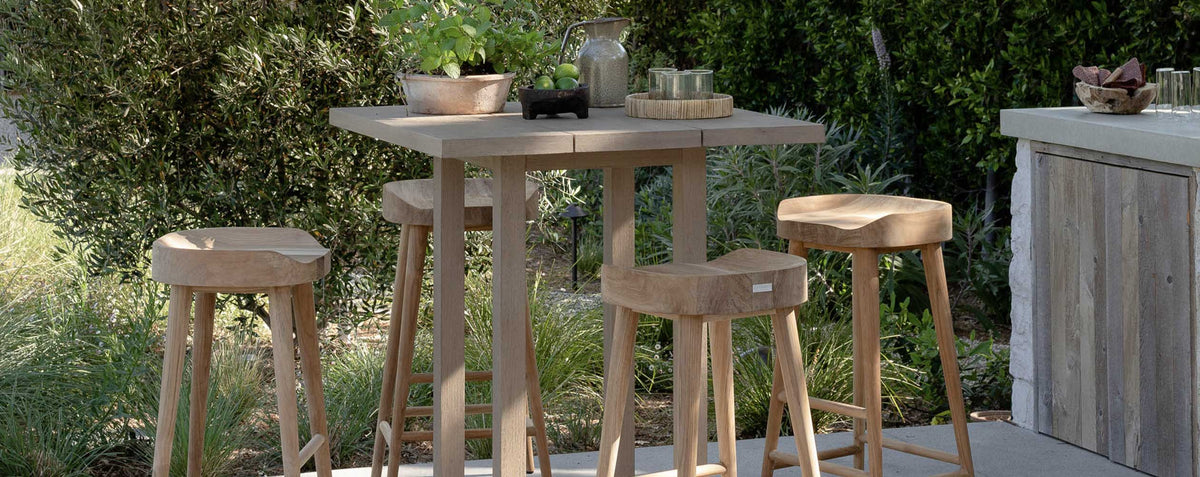 Outdoor Bar & Counter Stools | Shoppe Amber Interiors