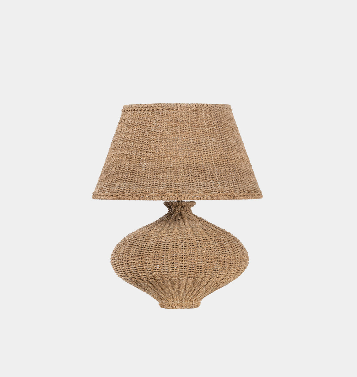 Brighton Abaca Table Lamp | Shoppe Amber Interiors