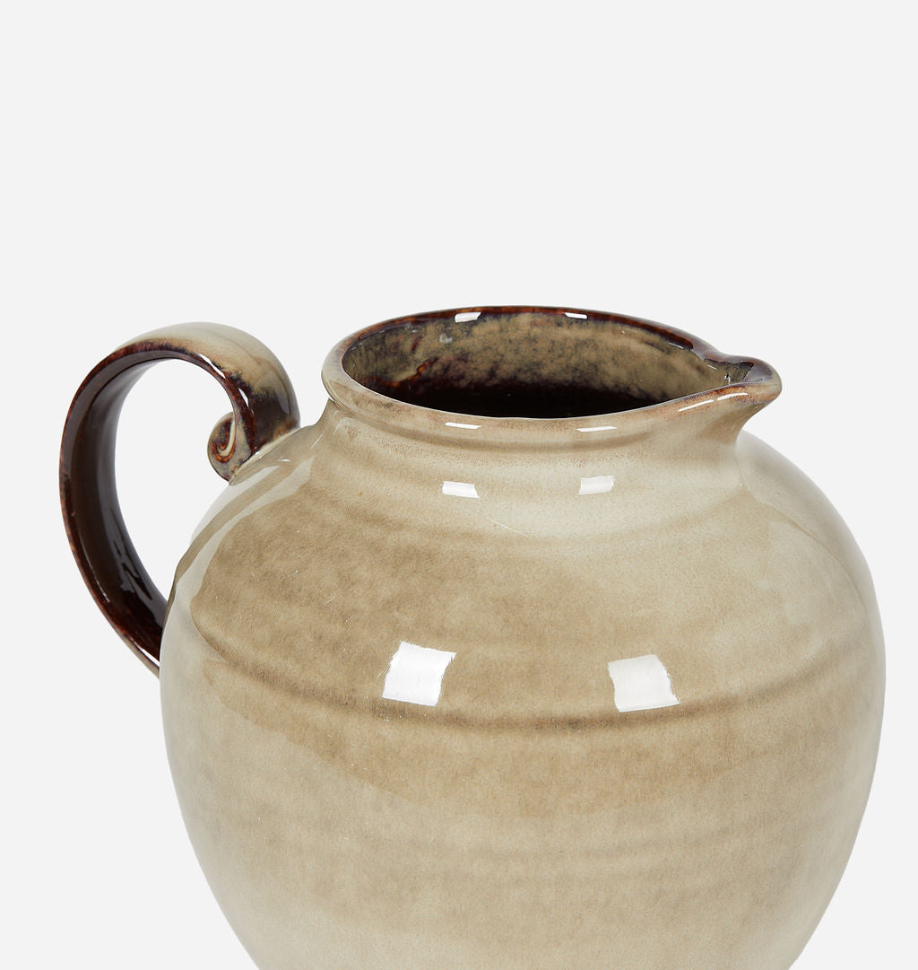 Zena Stoneware Pitcher | Shoppe Amber Interiors