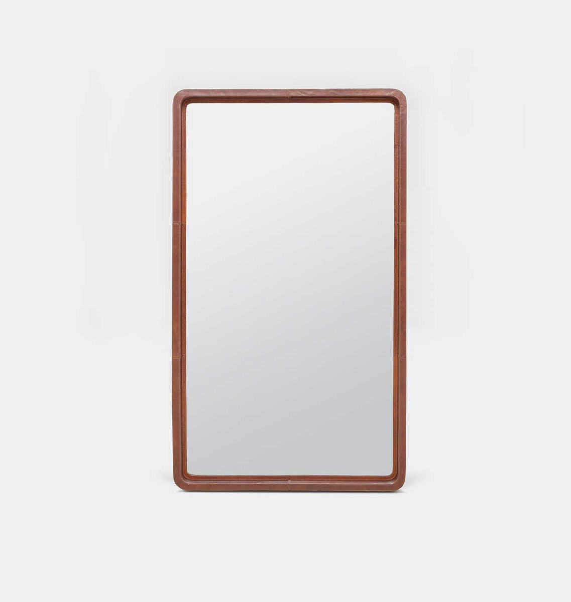 Chicory Leather Mirror | Shoppe Amber Interiors