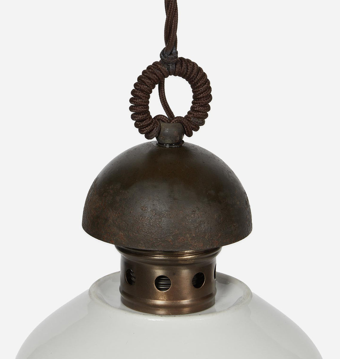 Rome Iron & Ceramic Pendant | Shoppe Amber Interiors