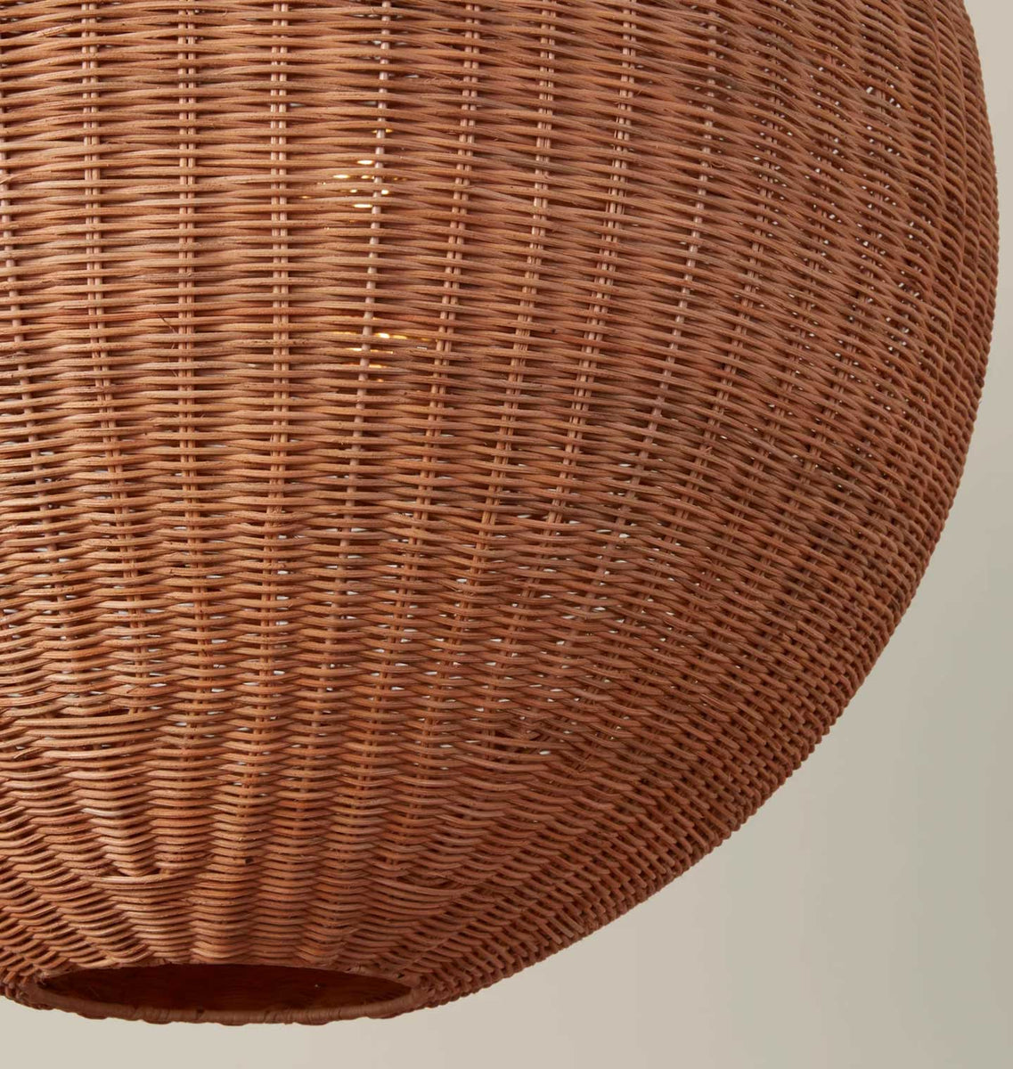 Merida Rattan Round Chandelier | Shoppe Amber Interiors