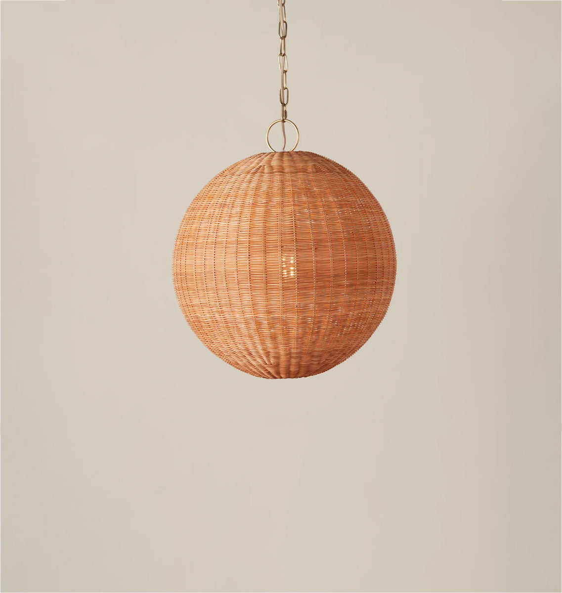 Merida Rattan Round Pendant | Shoppe Amber Interiors