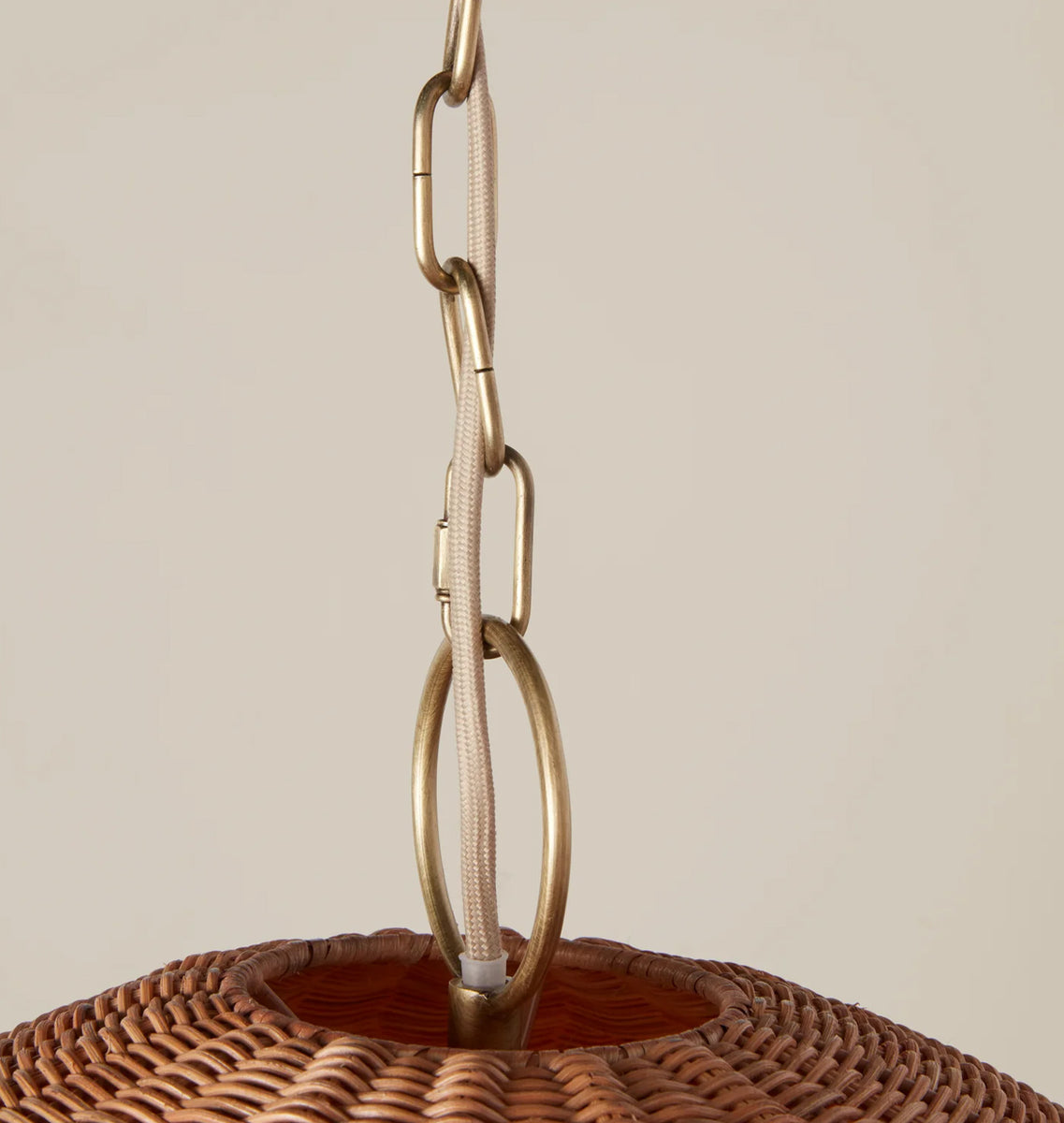 Merida Rattan Round Pendant | Shoppe Amber Interiors