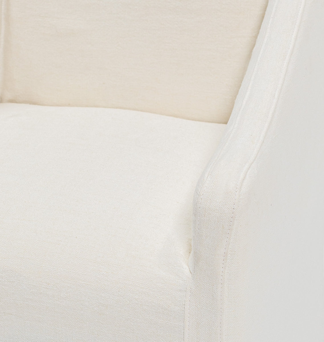 Amy Slipcovered Dining Chair | Shoppe Amber Interiors