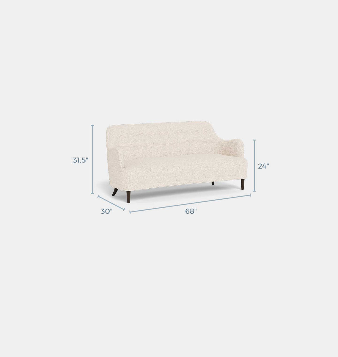 Rui Settee | Shoppe Amber Interiors