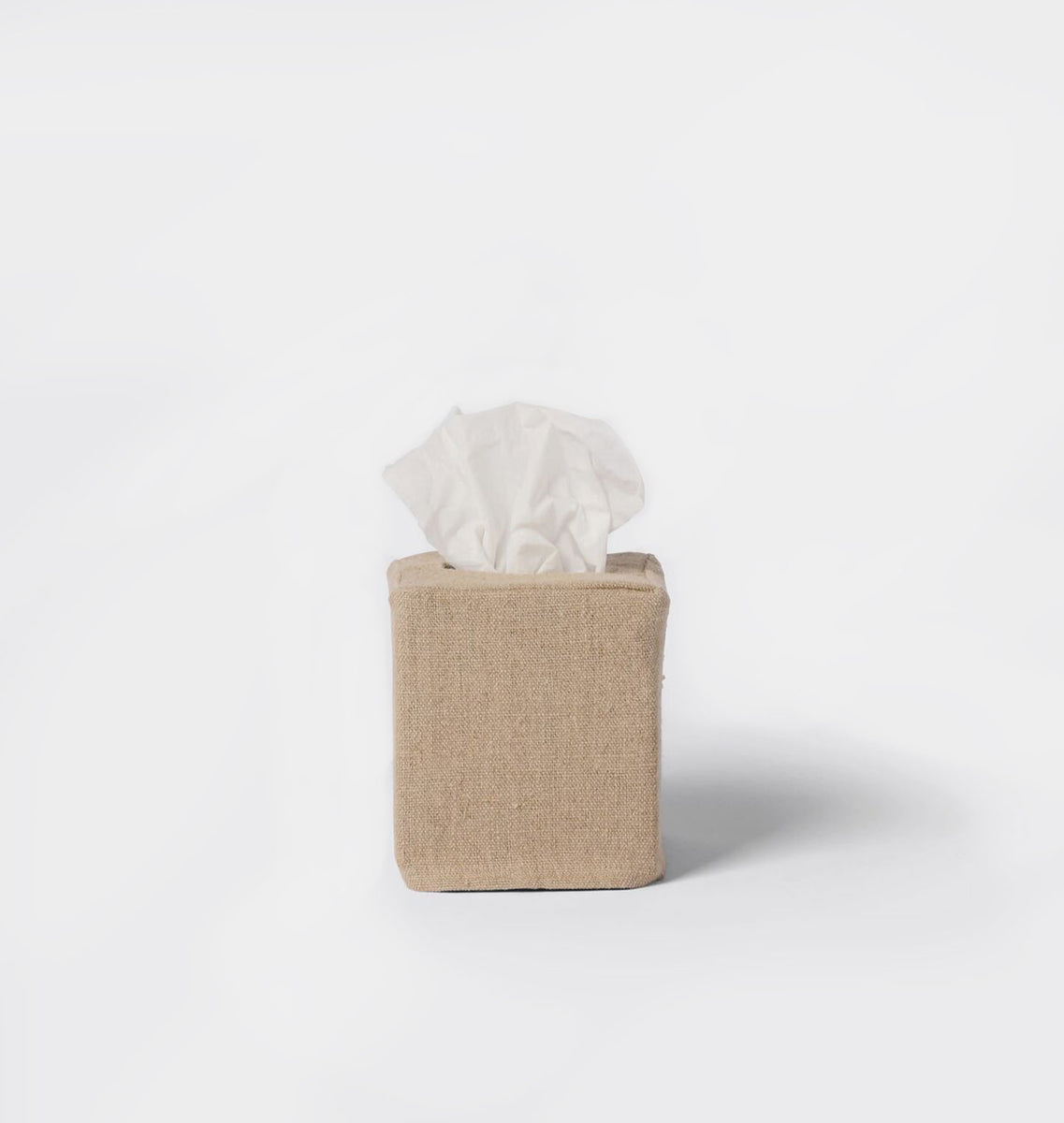 Downey Linen Tissue Box Cover | Shoppe Amber Interiors