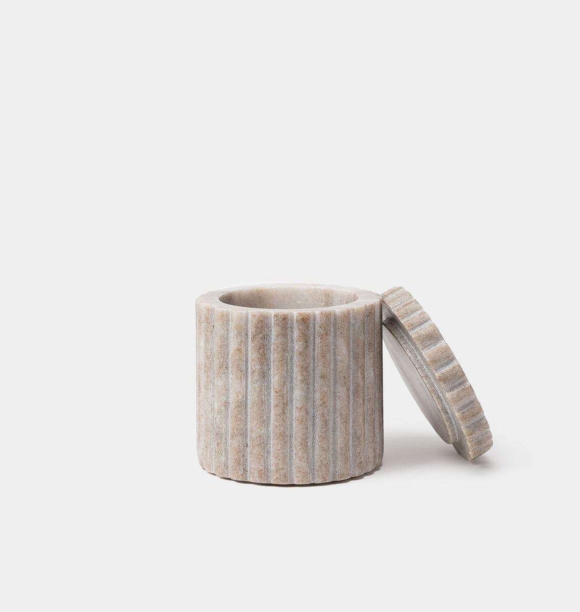 Luca Marble Canister | Shoppe Amber Interiors