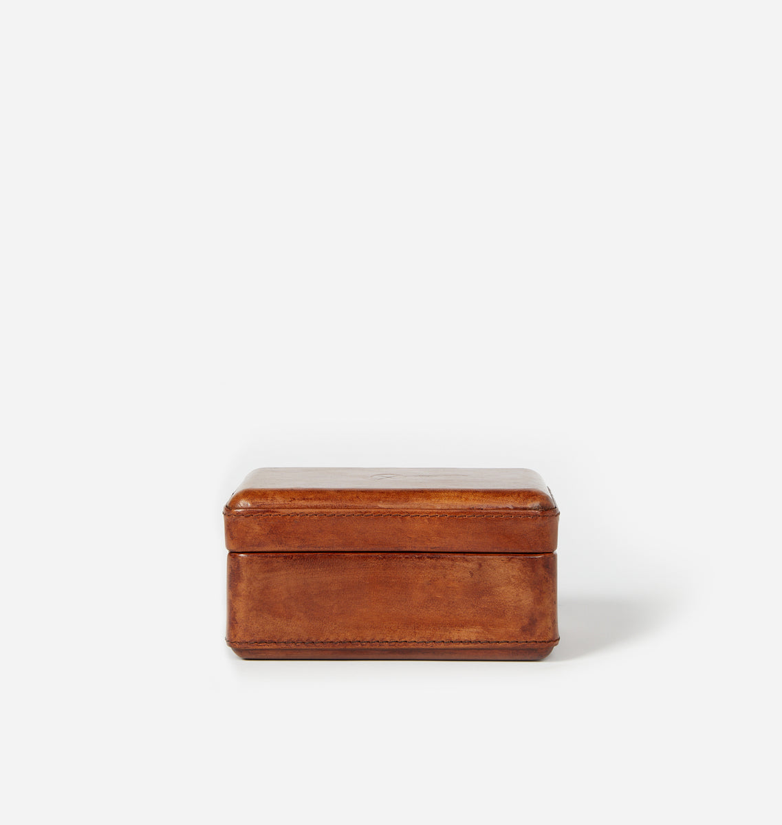 Leather Wrapped Box | Shoppe Amber Interiors