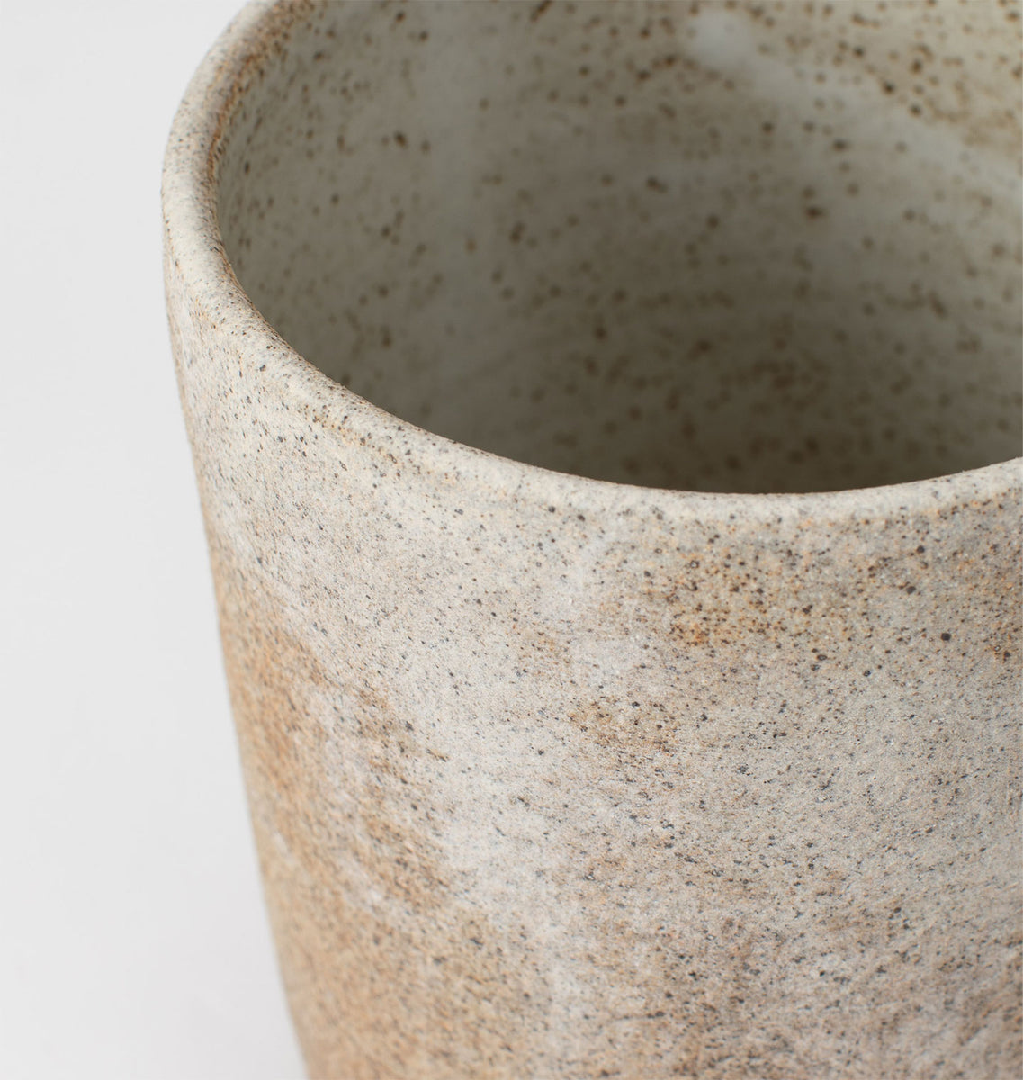 Brushed Stoneware Crock | Shoppe Amber Interiors